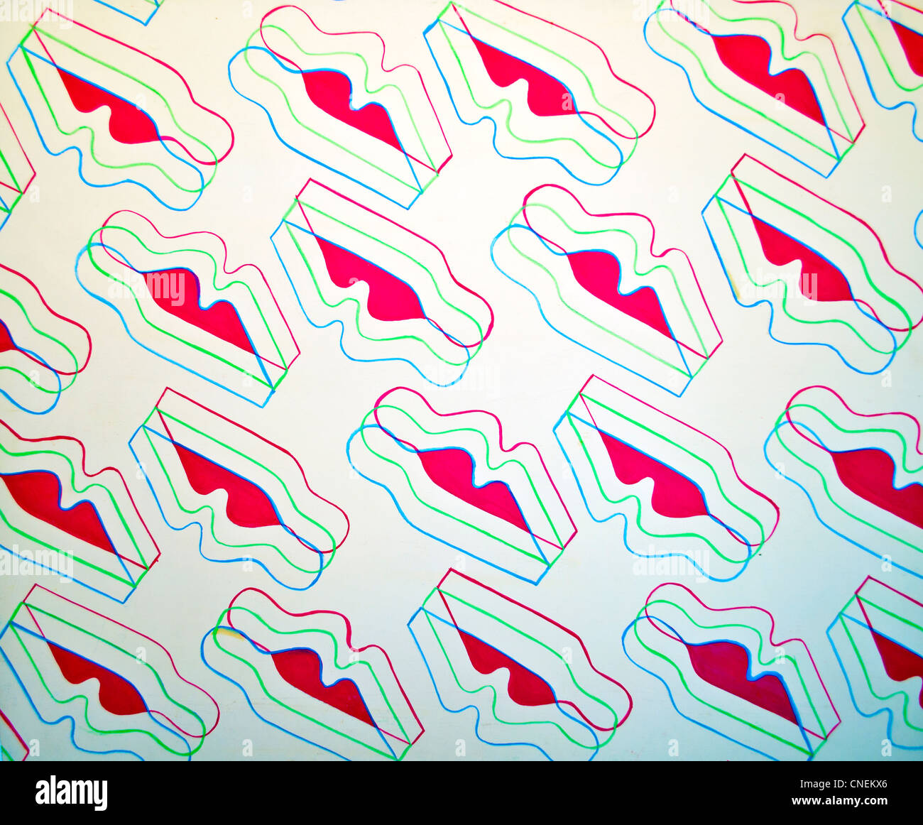 Retro pattern background Stock Photo - Alamy