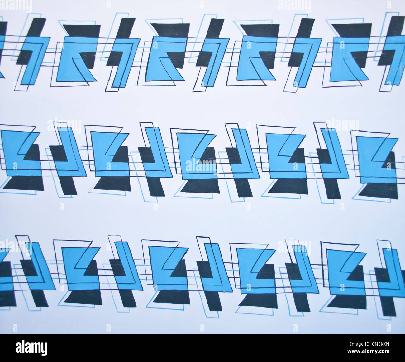 Abstract blue pattern background Stock Photo - Alamy