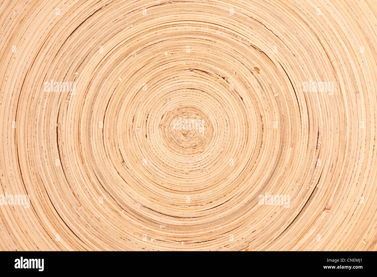 wooden concentric plate background Stock Photo - Alamy