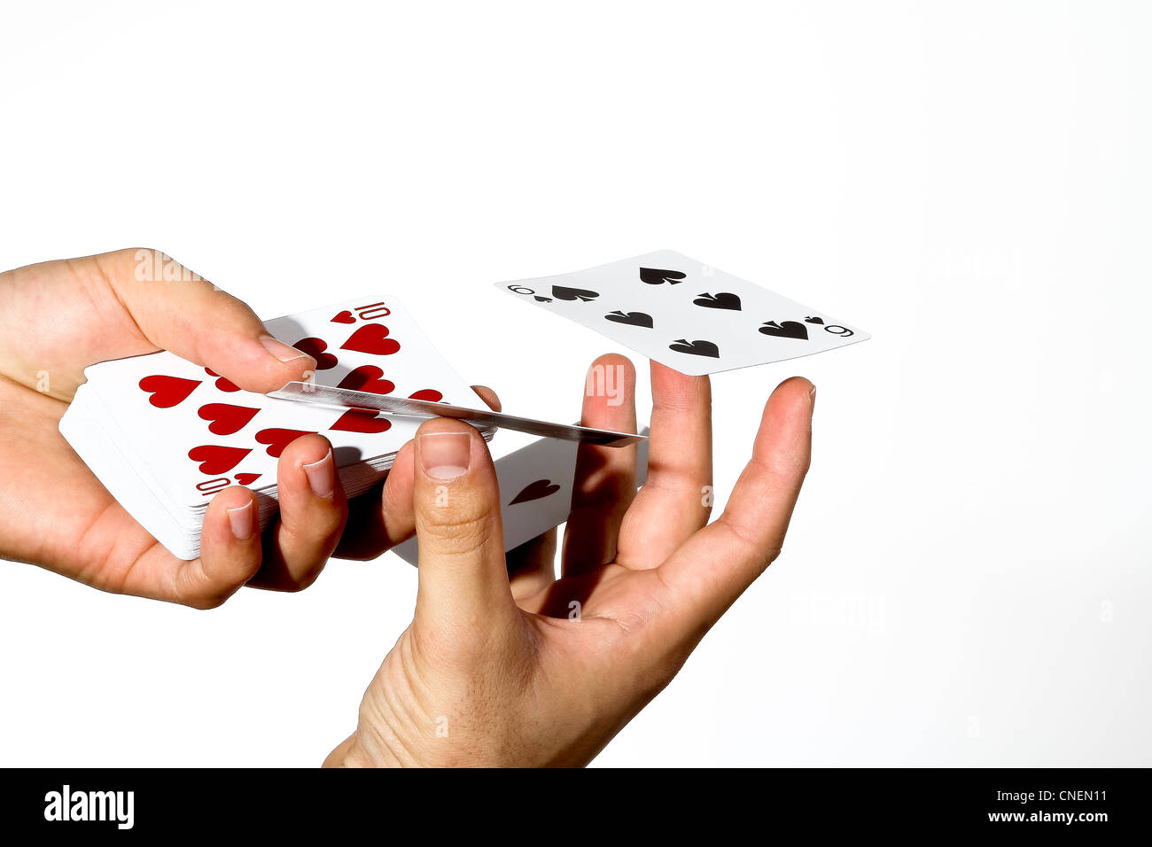 Three of a kind cards hi-res stock photography and images - Alamy