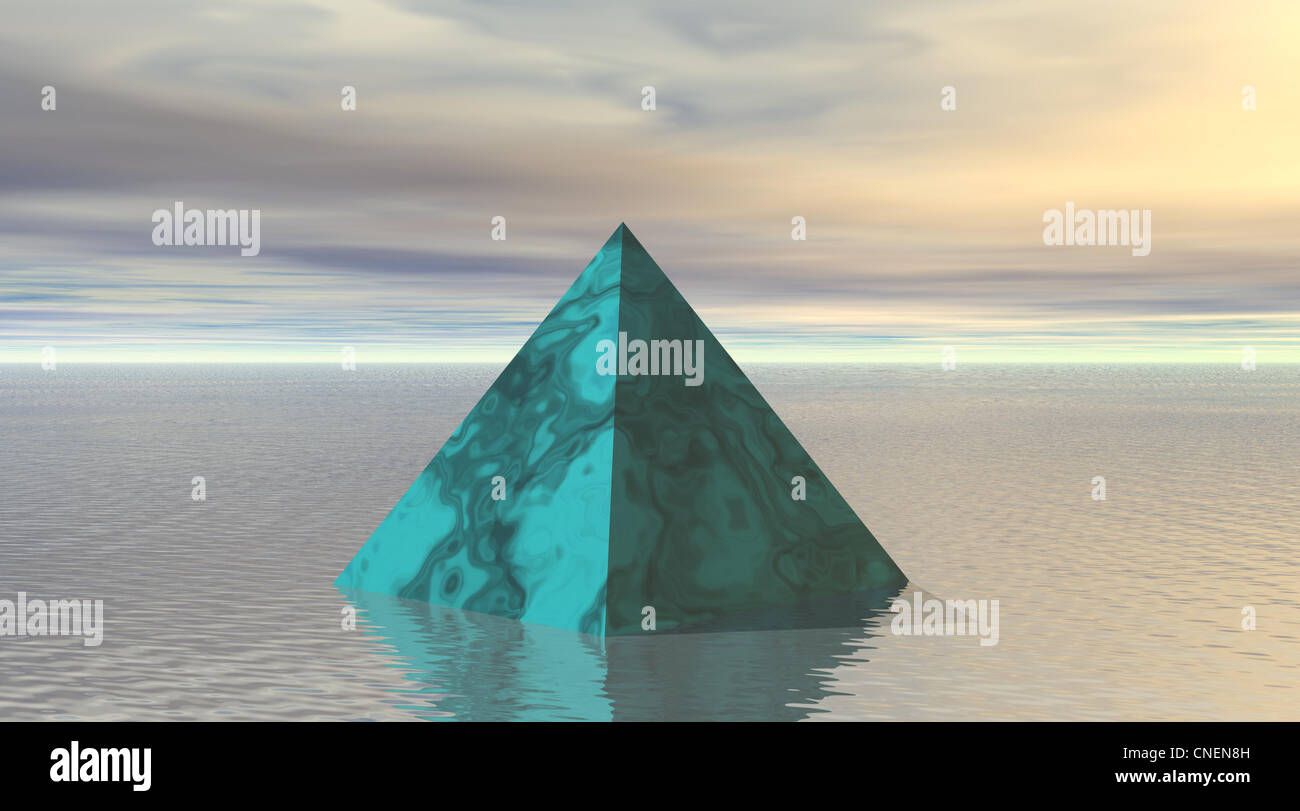Floating pyramid hi-res stock photography and images - Alamy