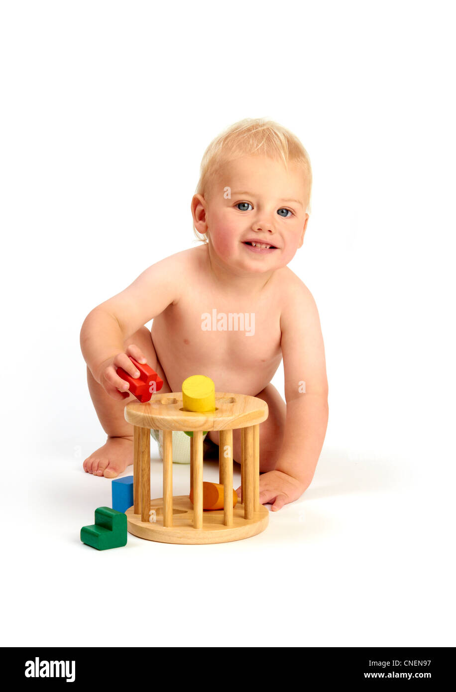 Boy playing on colorful Cut Out Stock Images & Pictures - Alamy