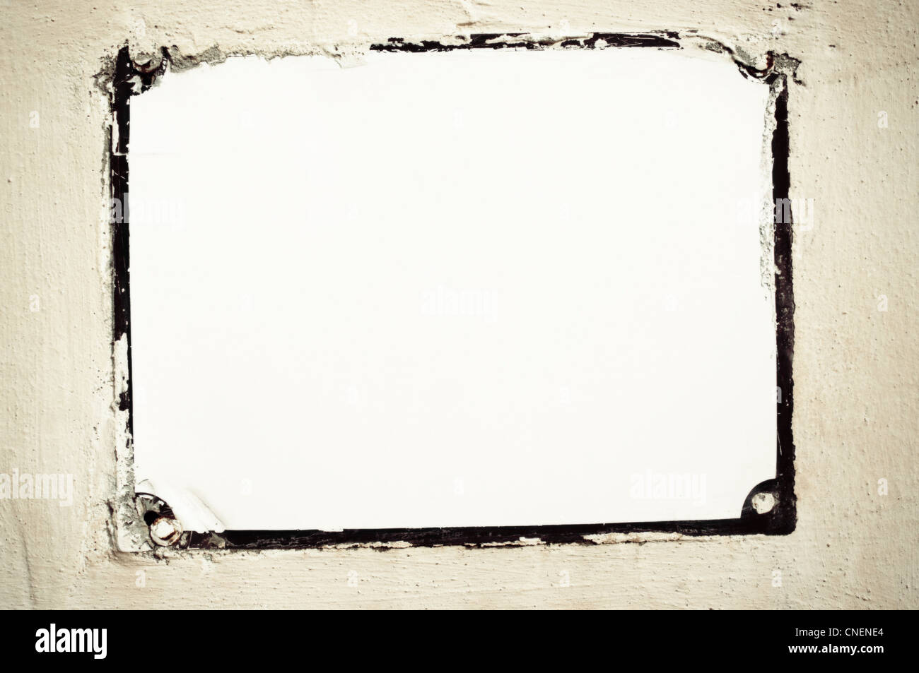 Metal plate hi-res stock photography and images - Alamy