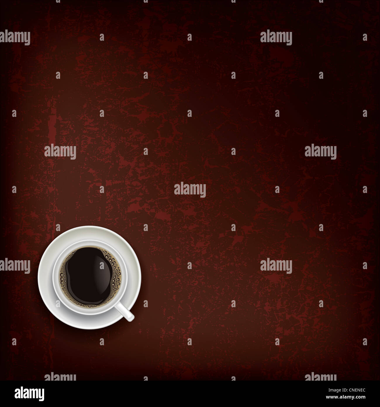 abstract grunge brown background with coffee cup Stock Photo - Alamy