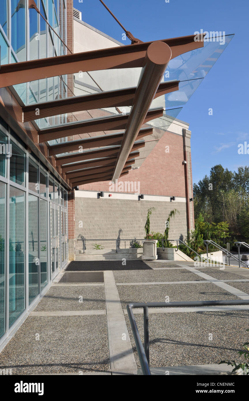 One side of building Stock Photo - Alamy