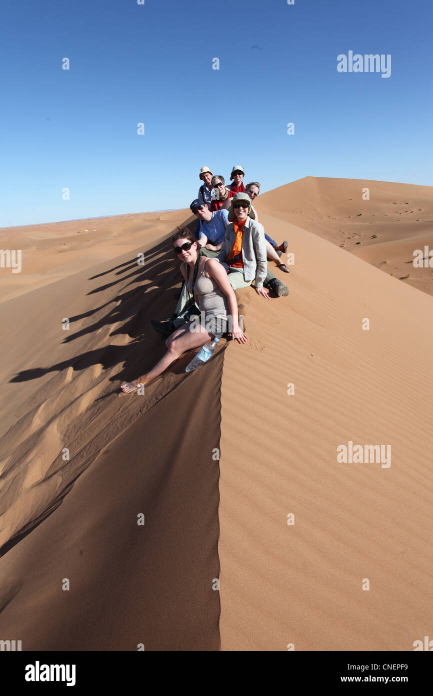 Morocco desert tourists hi-res stock photography and images - Alamy