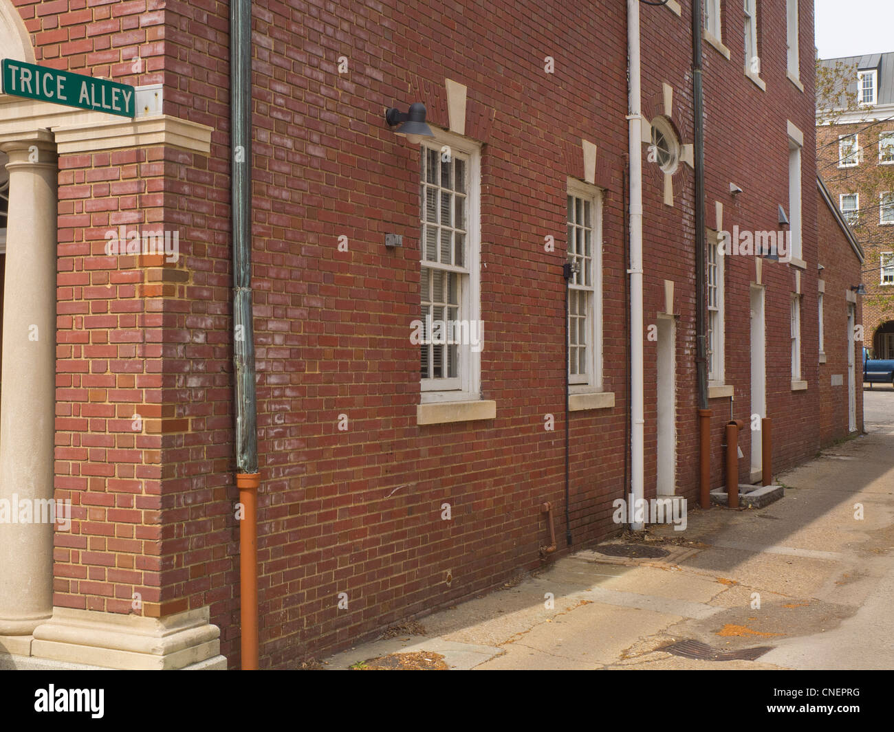 Historic Old Town Alexandria houses Stock Photo - Alamy