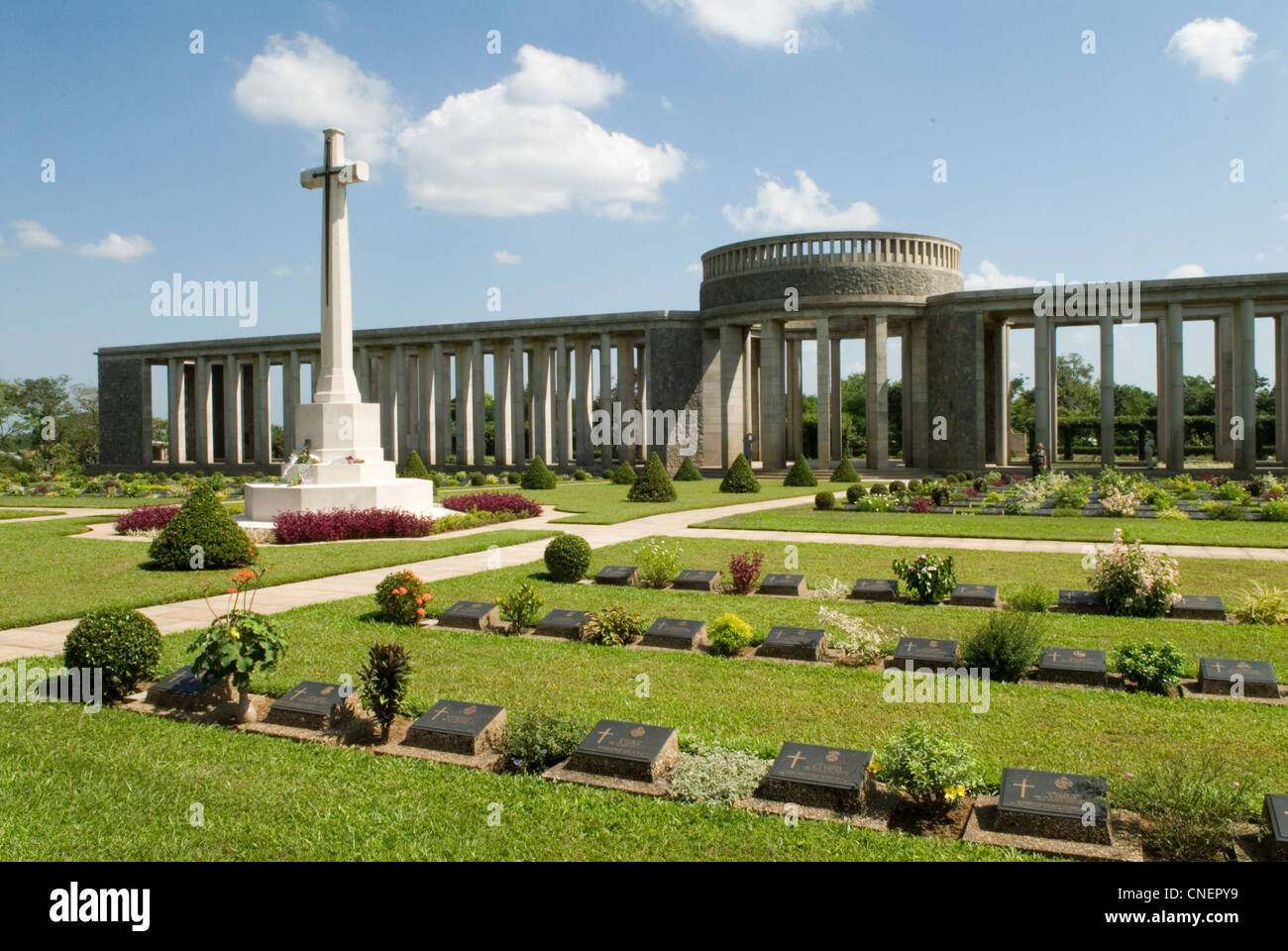 Commonwealth war cemetery taukkyan war hi-res stock photography and ...
