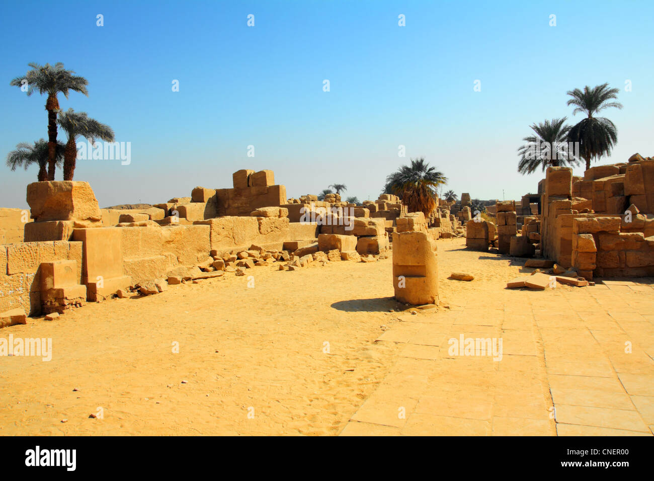 ancient karnak temple in Luxor, Egypt Stock Photo - Alamy