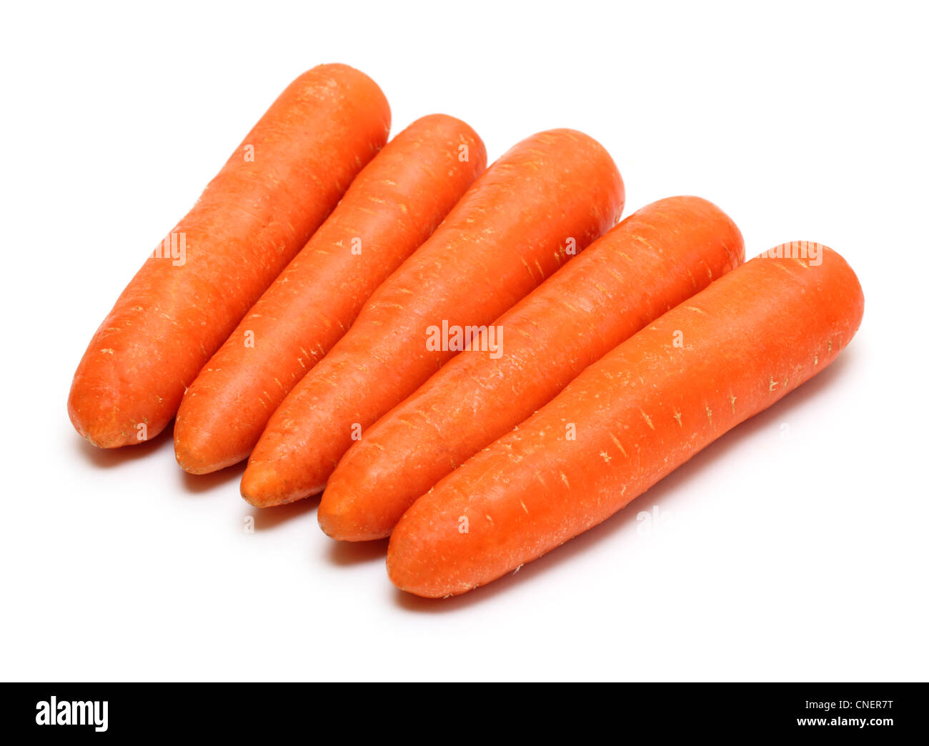 raw carrots isolated on white Stock Photo - Alamy