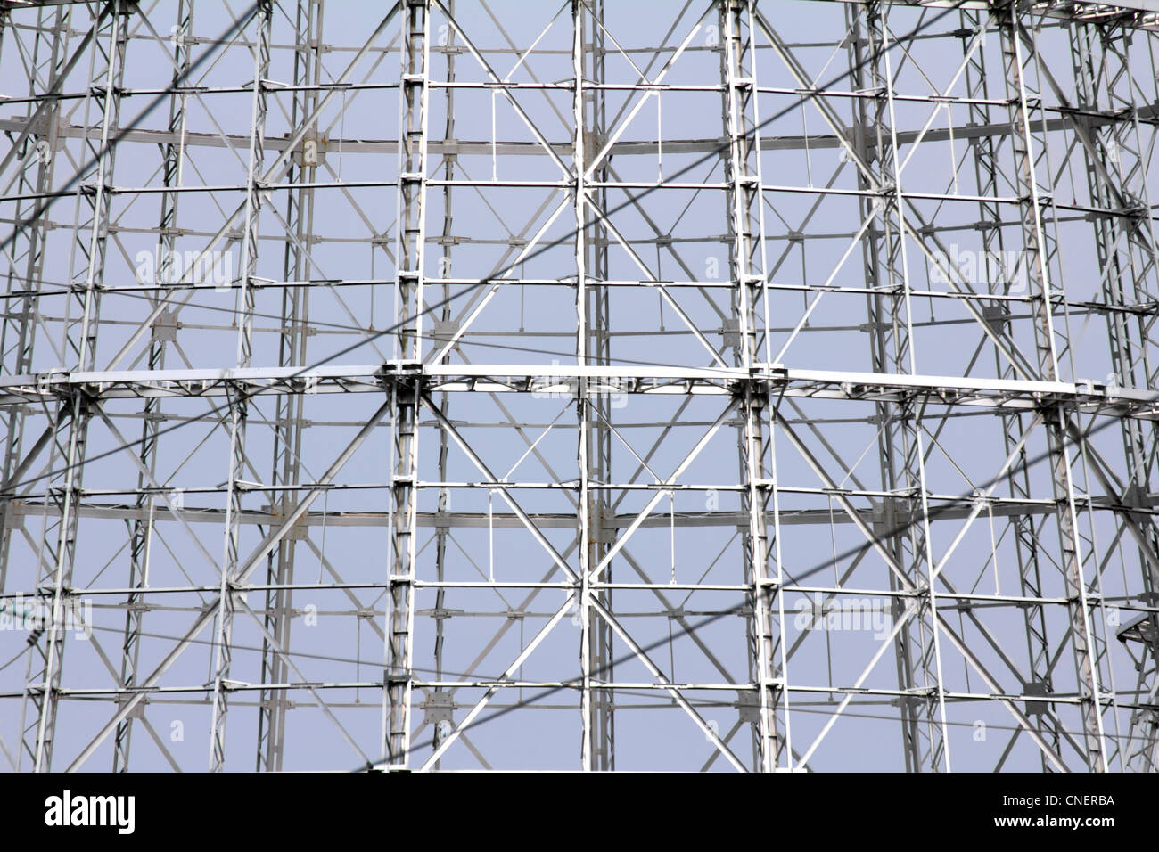 abstract steel truss - modern design Stock Photo - Alamy