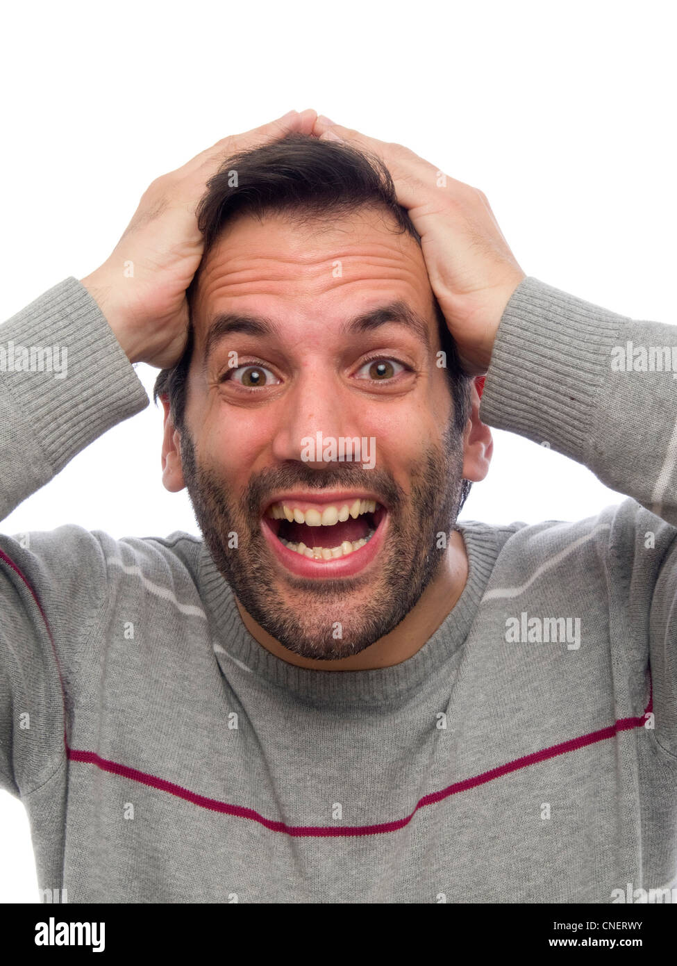 Ecstatic human hi-res stock photography and images - Alamy