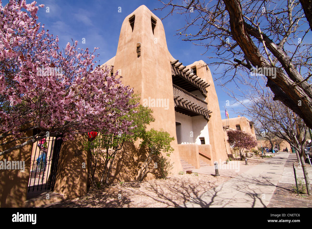 Museum of Indian Arts and Culture in Santa Fe, New Mexico Stock Photo ...