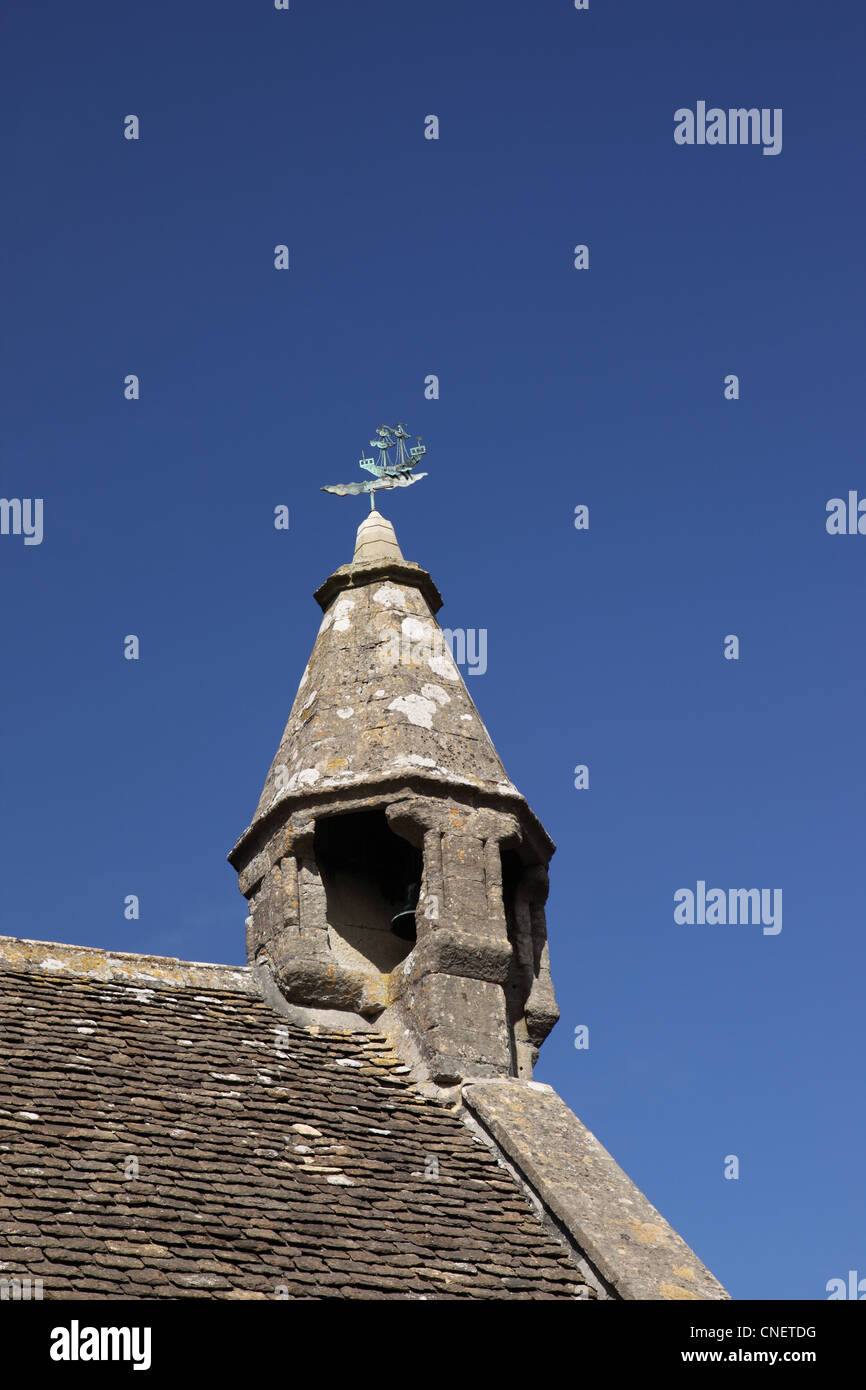 Wiltshire english church tower hi-res stock photography and images - Alamy