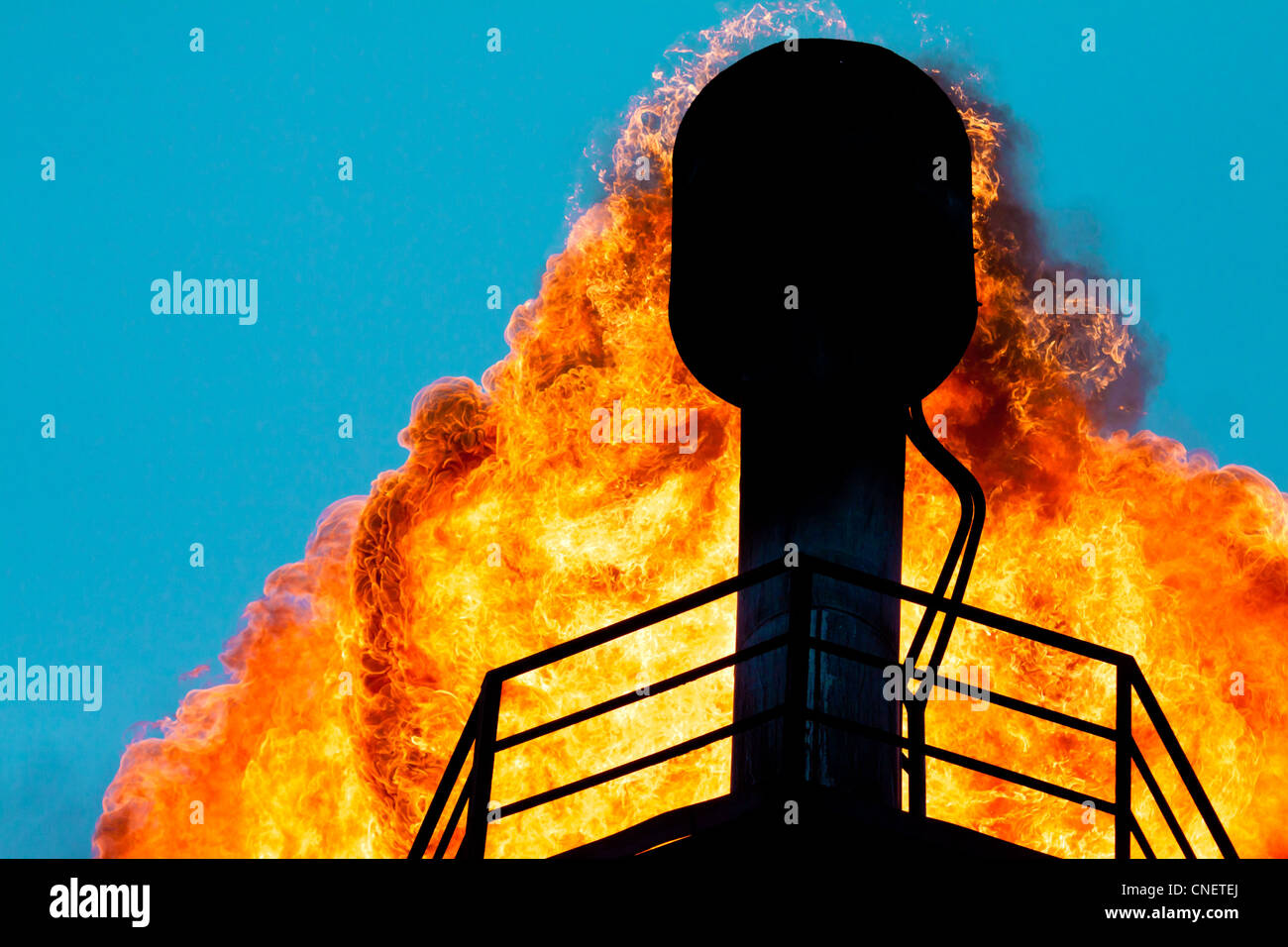 Oil and gas russia burn hi-res stock photography and images - Alamy