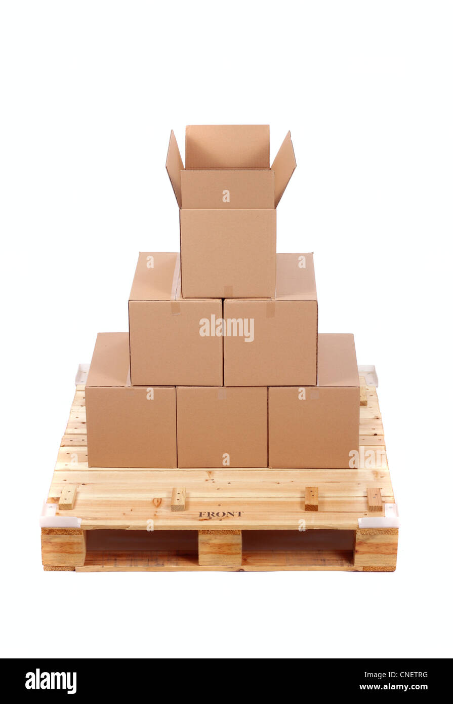 Shipping palette boxes hi-res stock photography and images - Alamy