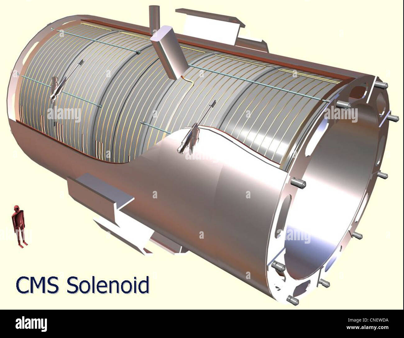 Cern cms detector hi-res stock photography and images - Alamy