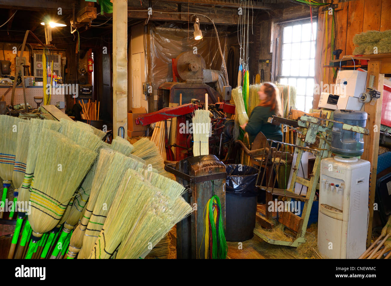 Corn broom hi-res stock photography and images - Alamy