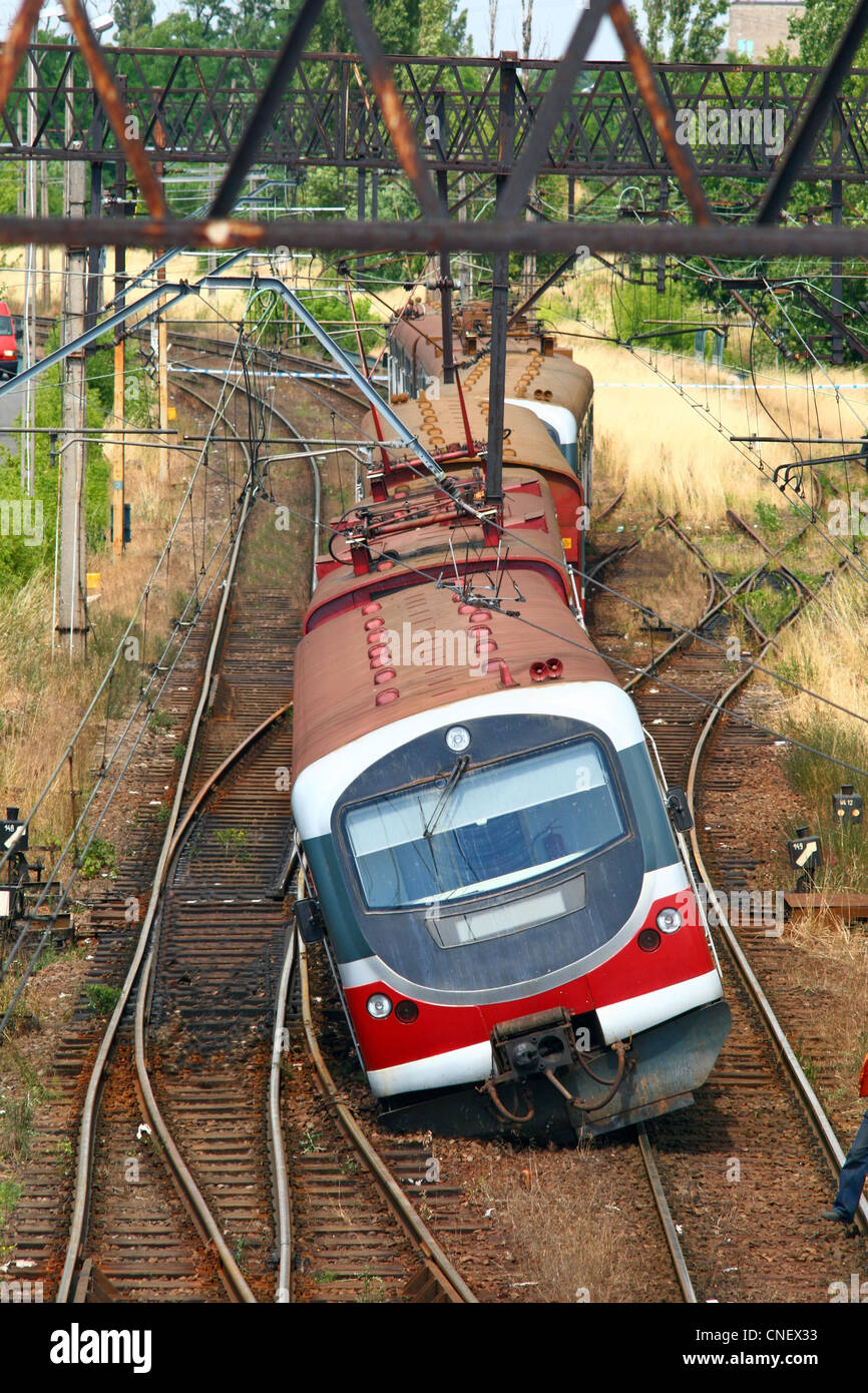 Derailment track hi-res stock photography and images - Alamy