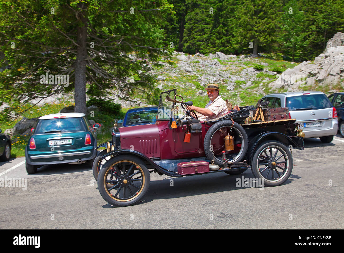 Old Ford car Stock Photo - Alamy