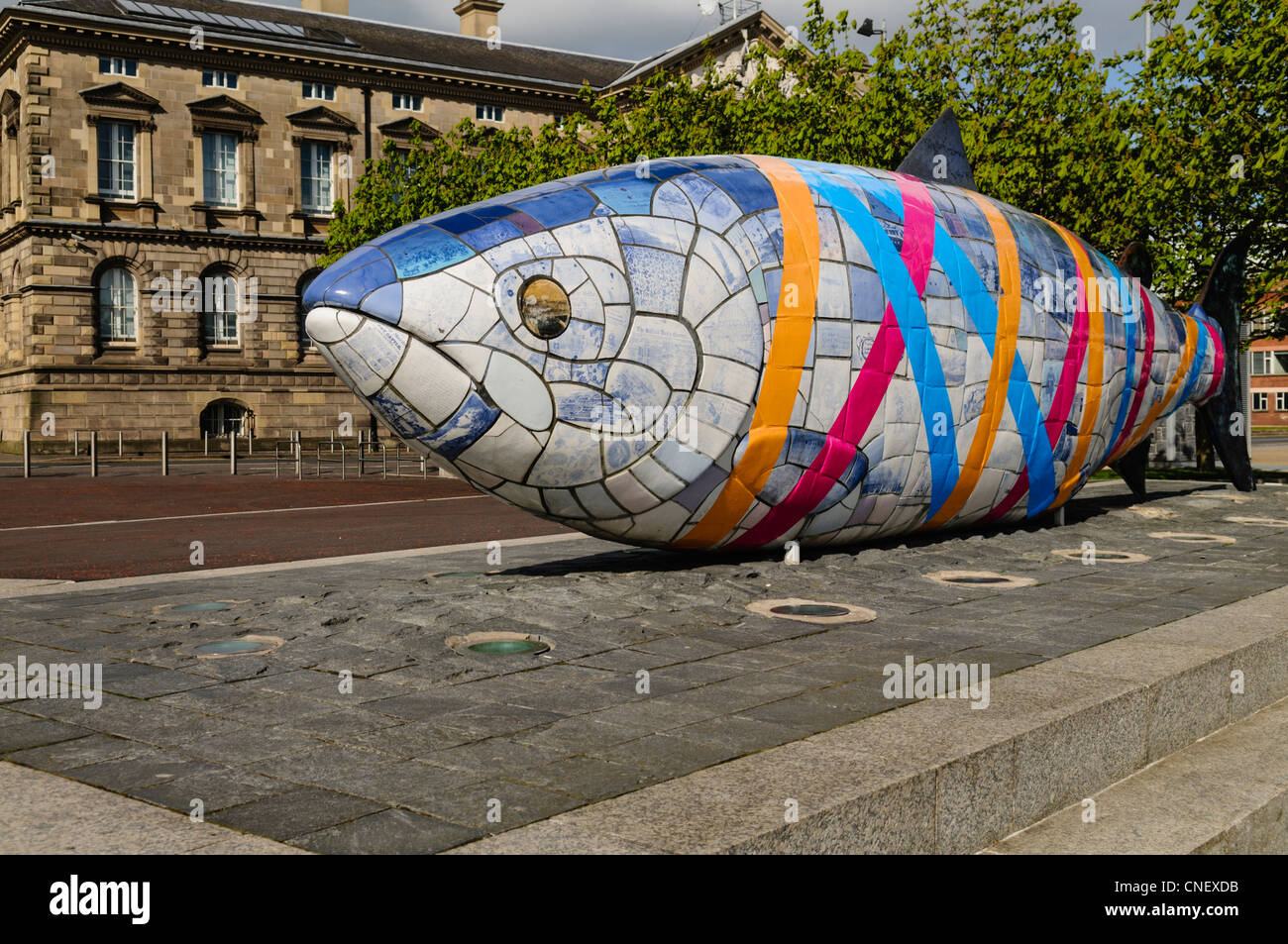 Big fish belfast northern ireland hi-res stock photography and images ...