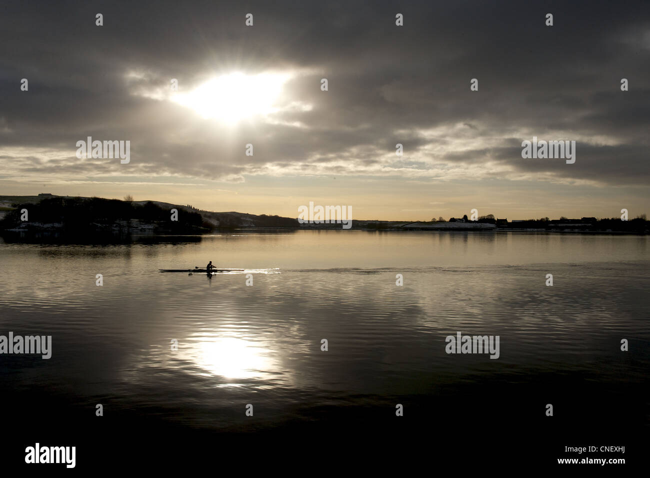Views across the countryside of the rural parts of Greater Manchester ...