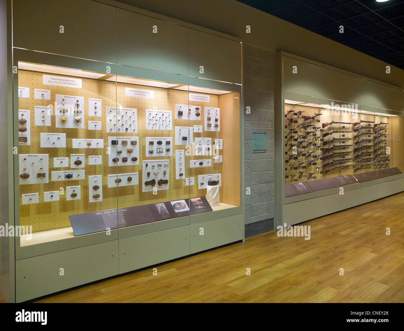 Gettysburg National Military Park Visitor Center Stock Photo - Alamy