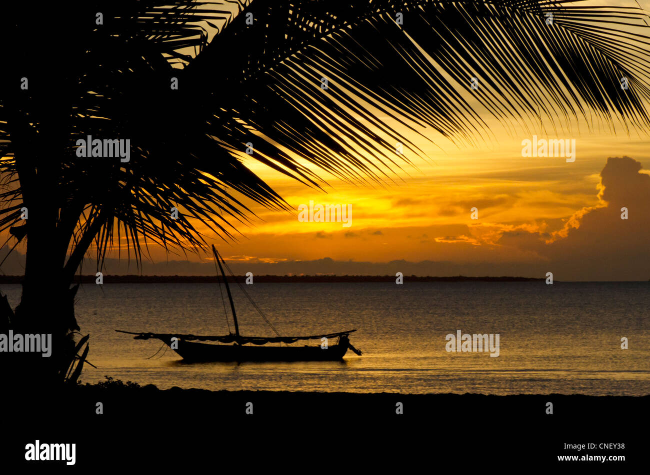 Zanzibar sunset hi-res stock photography and images - Alamy