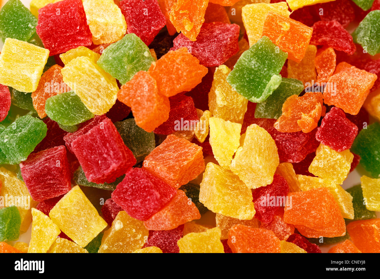 Candied sweet fruit hi-res stock photography and images - Alamy