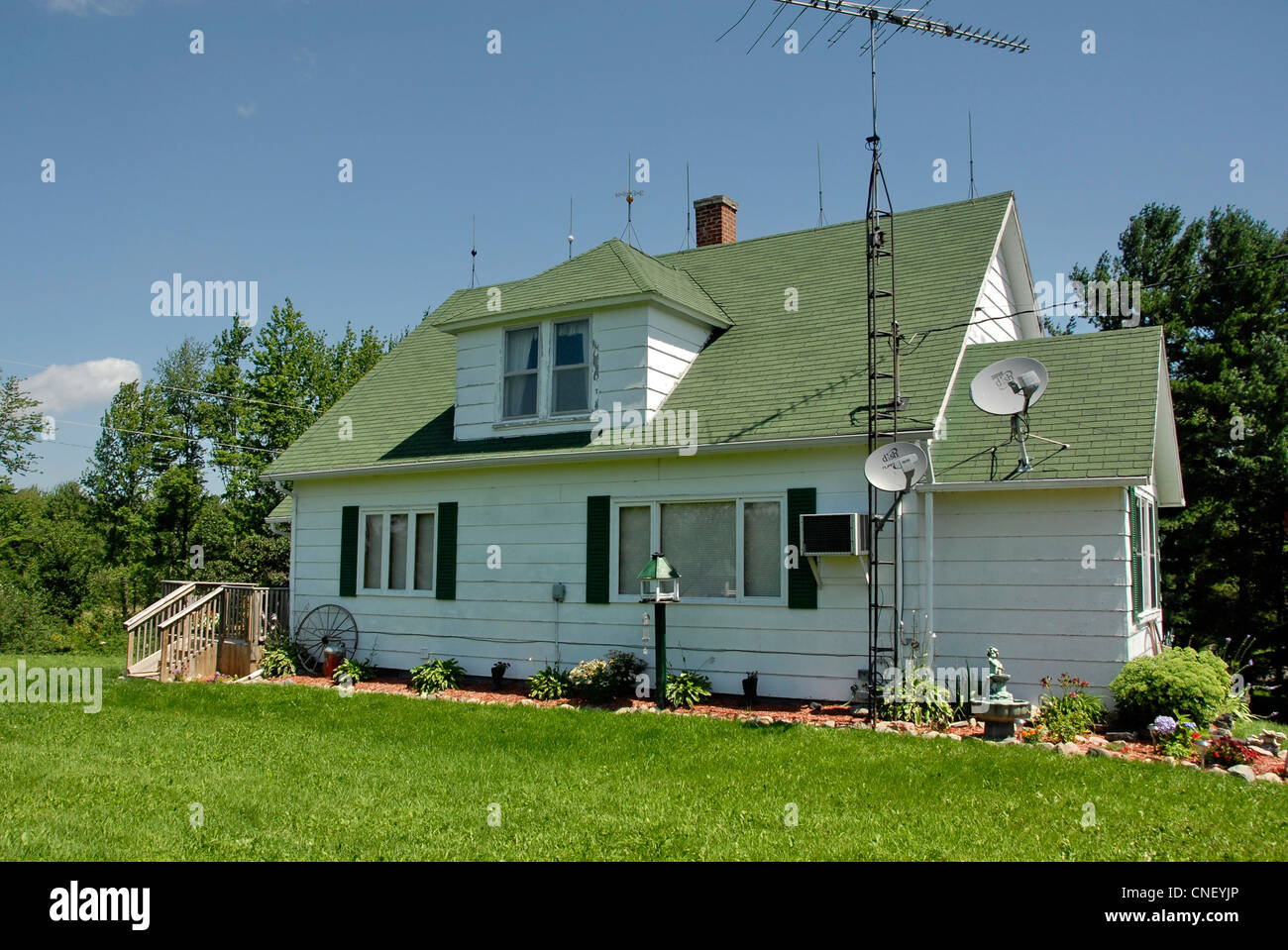Farm house in Lublin, Taylor County, Wisconsin, USA Stock Photo - Alamy