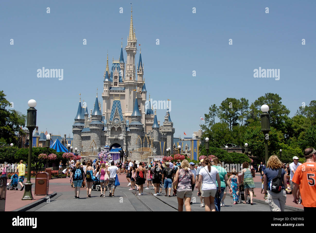 Magic Kingdom Cinderella Castle, Walt Disney World Resort, commonly ...