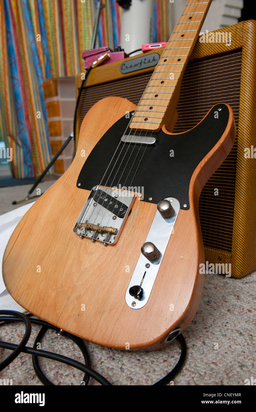 Fender telecaster guitar hi-res stock photography and images - Alamy