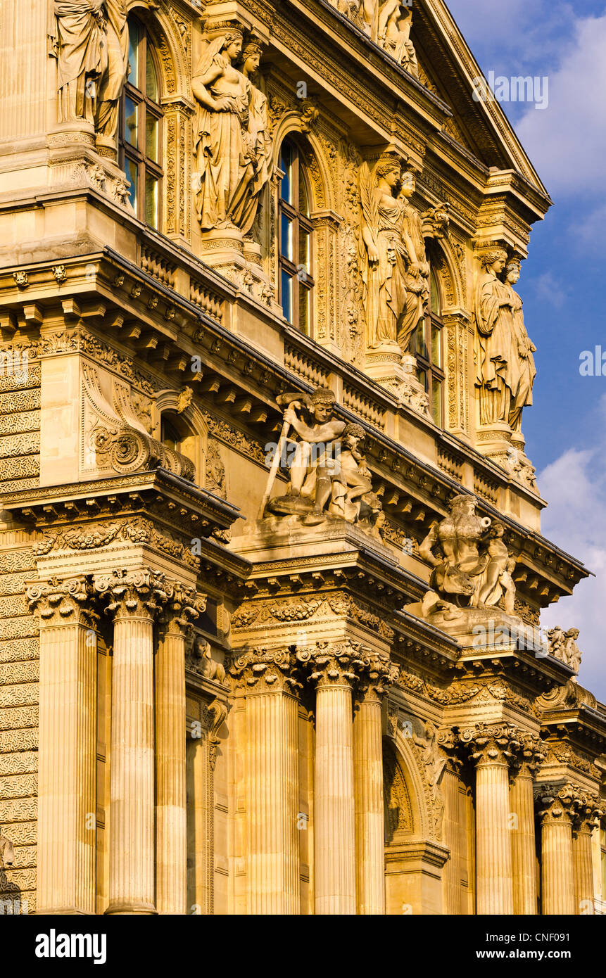 Louvre paris france travel world france paris monuments hi-res stock ...