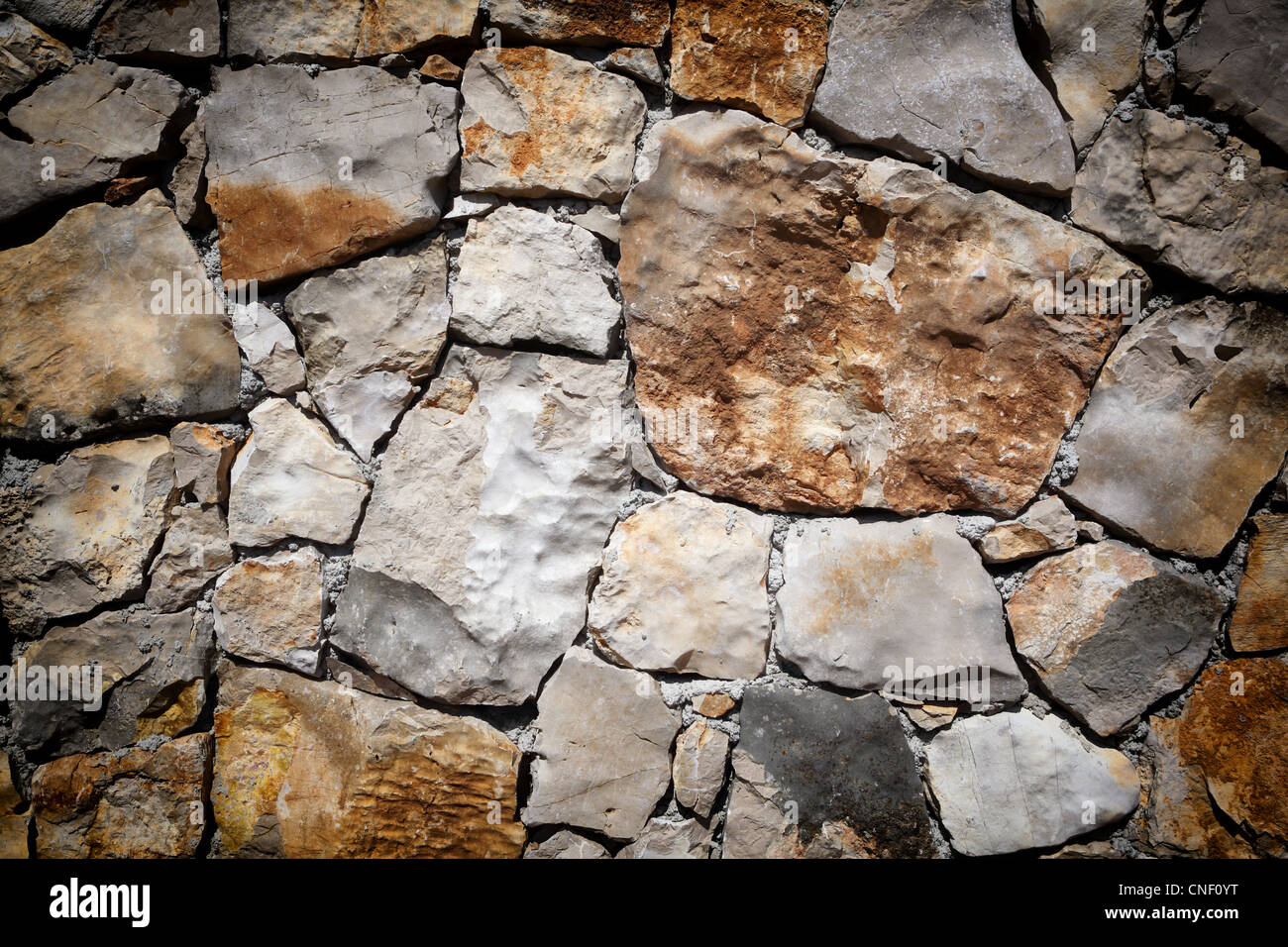 Medieval stone wall background or texture Stock Photo - Alamy