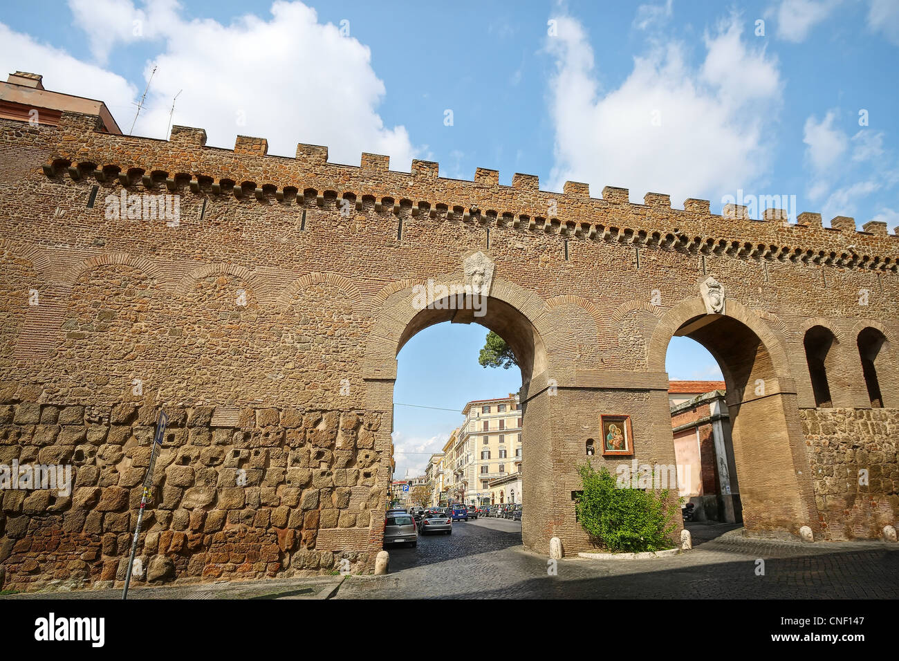 Rome italy vatican wall entrance hi-res stock photography and images ...