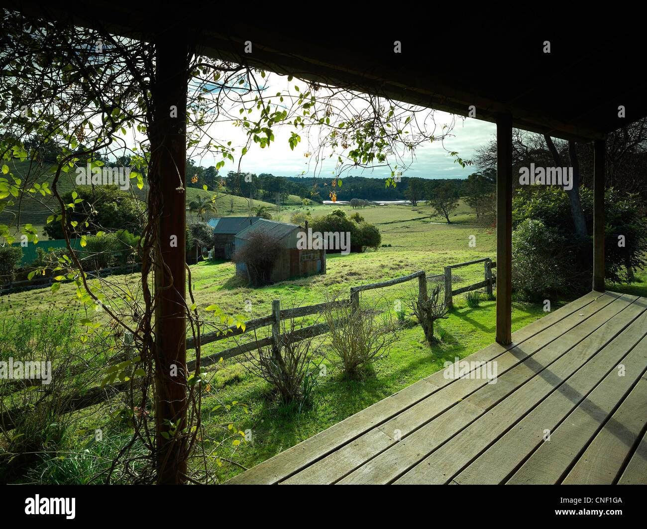 Australian homestead verandah hi-res stock photography and images - Alamy