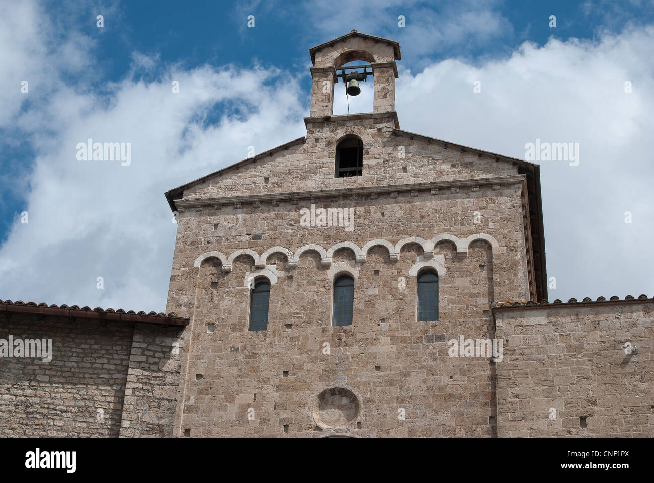 the cathedral of santa maria at anagni the city of the popes Stock ...