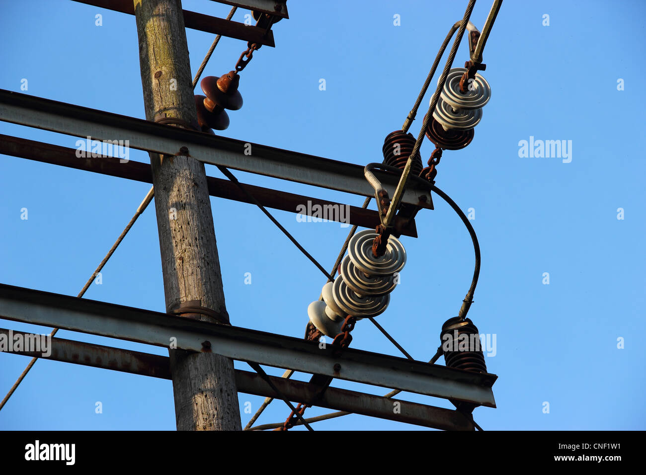 Insulators pylon hi-res stock photography and images - Alamy