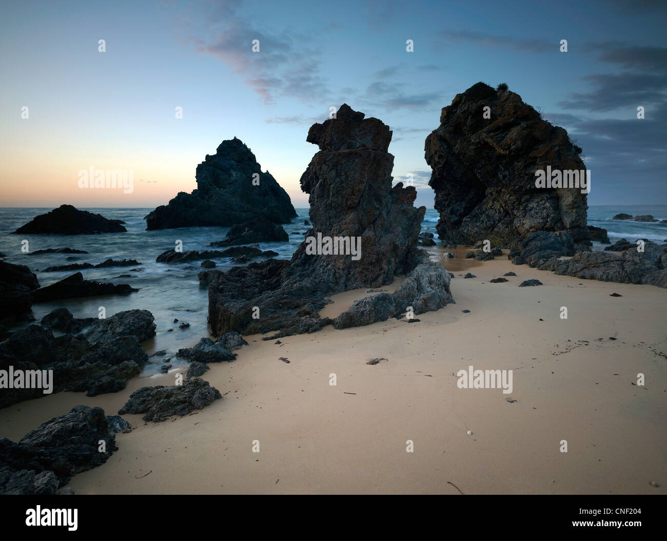 Rock Stacks near Bermagui, NSW Australia Stock Photo - Alamy