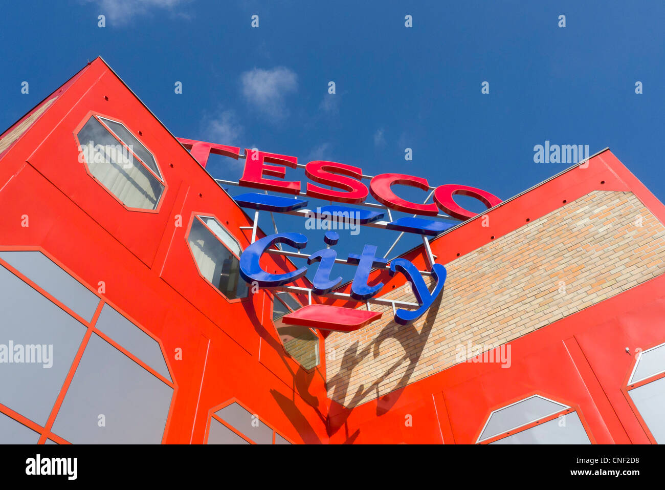 Tesco city store logo Stock Photo - Alamy