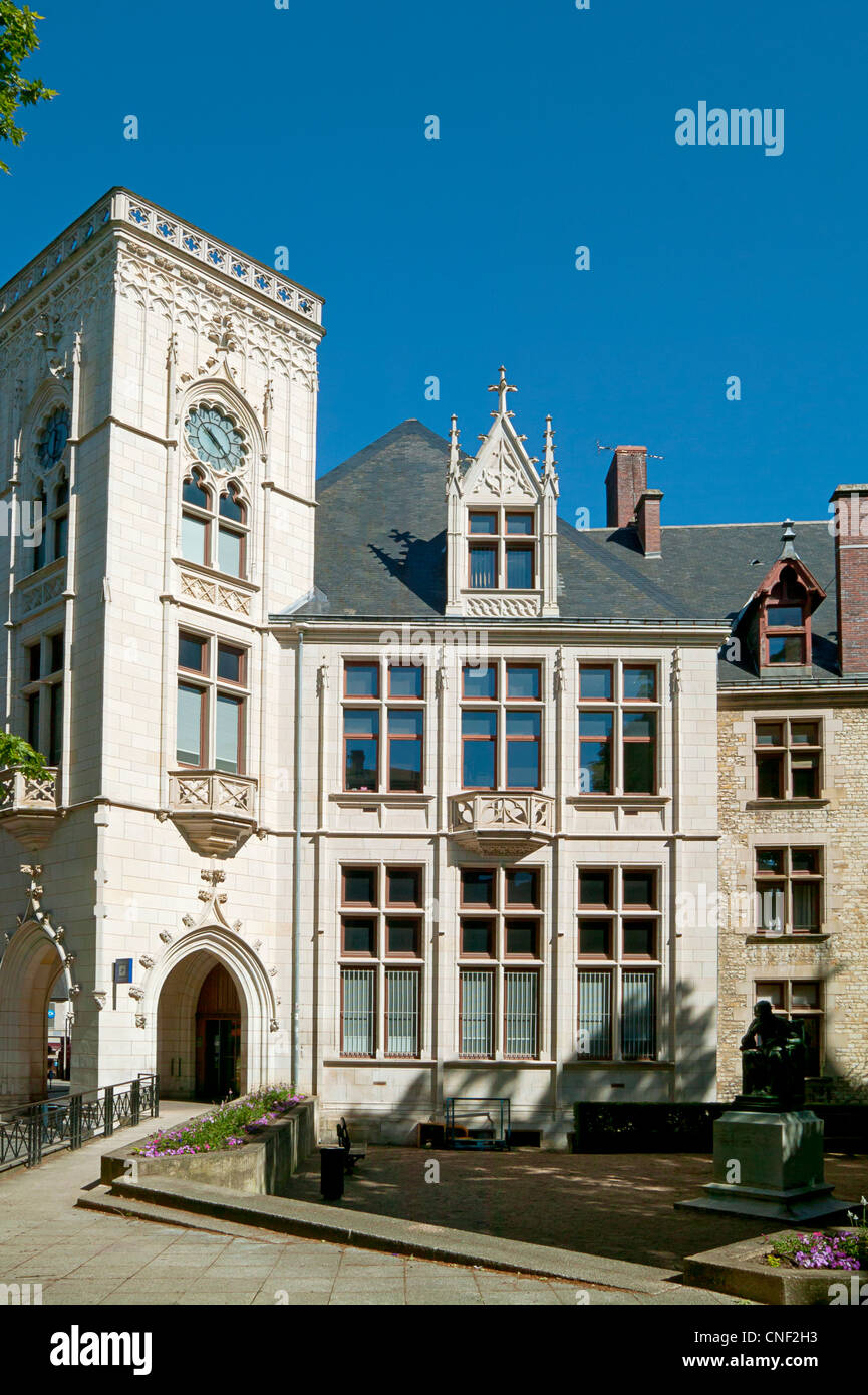 The Bourges's Post Office,Cher,Centre,France Stock Photo - Alamy