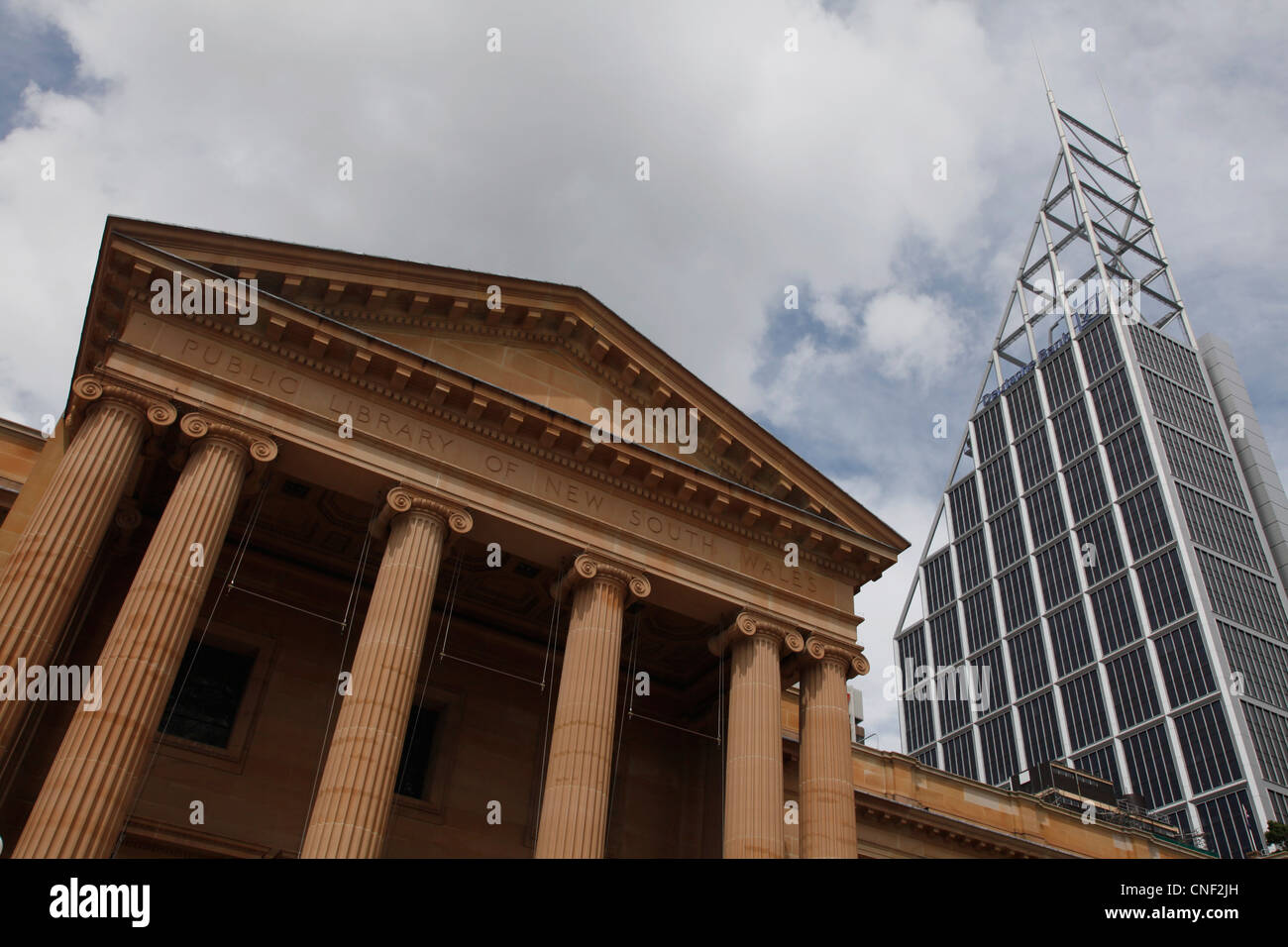 Public Library of New South Wales in Sydney, Australia, with modern ...