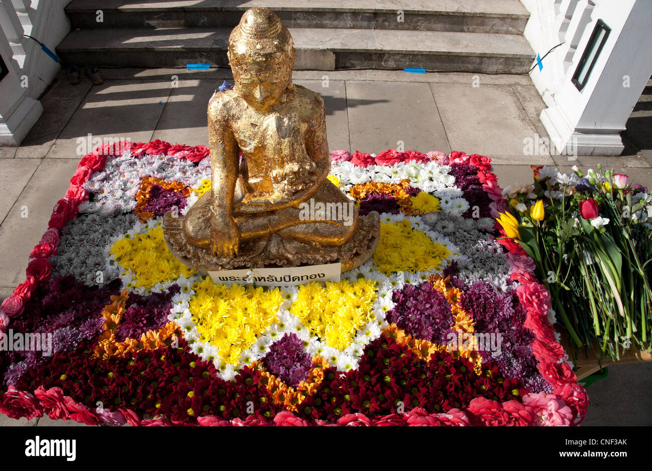 Buddhist Temple Celebrates Thai New High Resolution Stock Photography ...