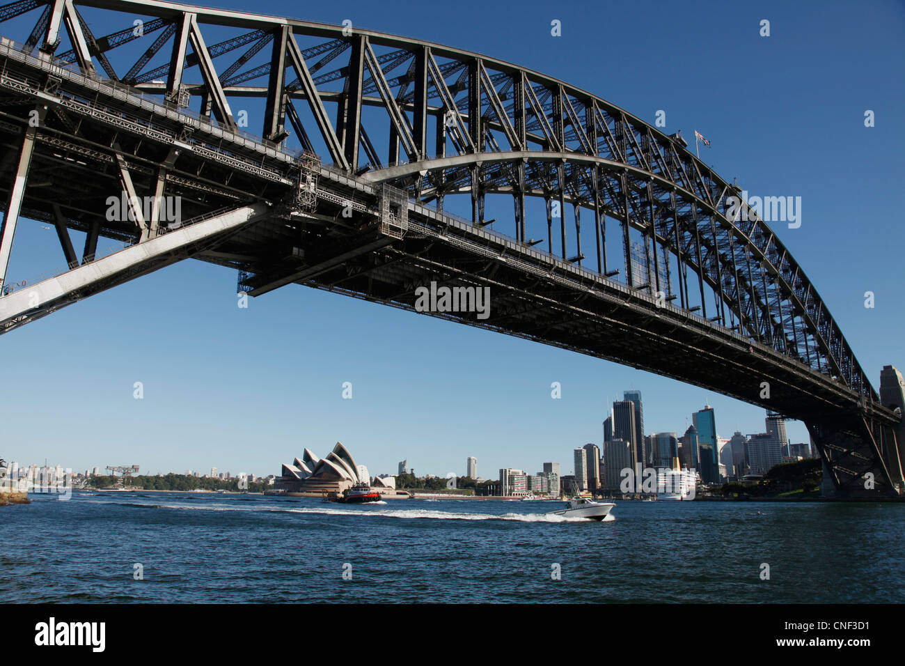 The Opera House and Harbour Bridge, Sydney, Australia Stock Photo - Alamy