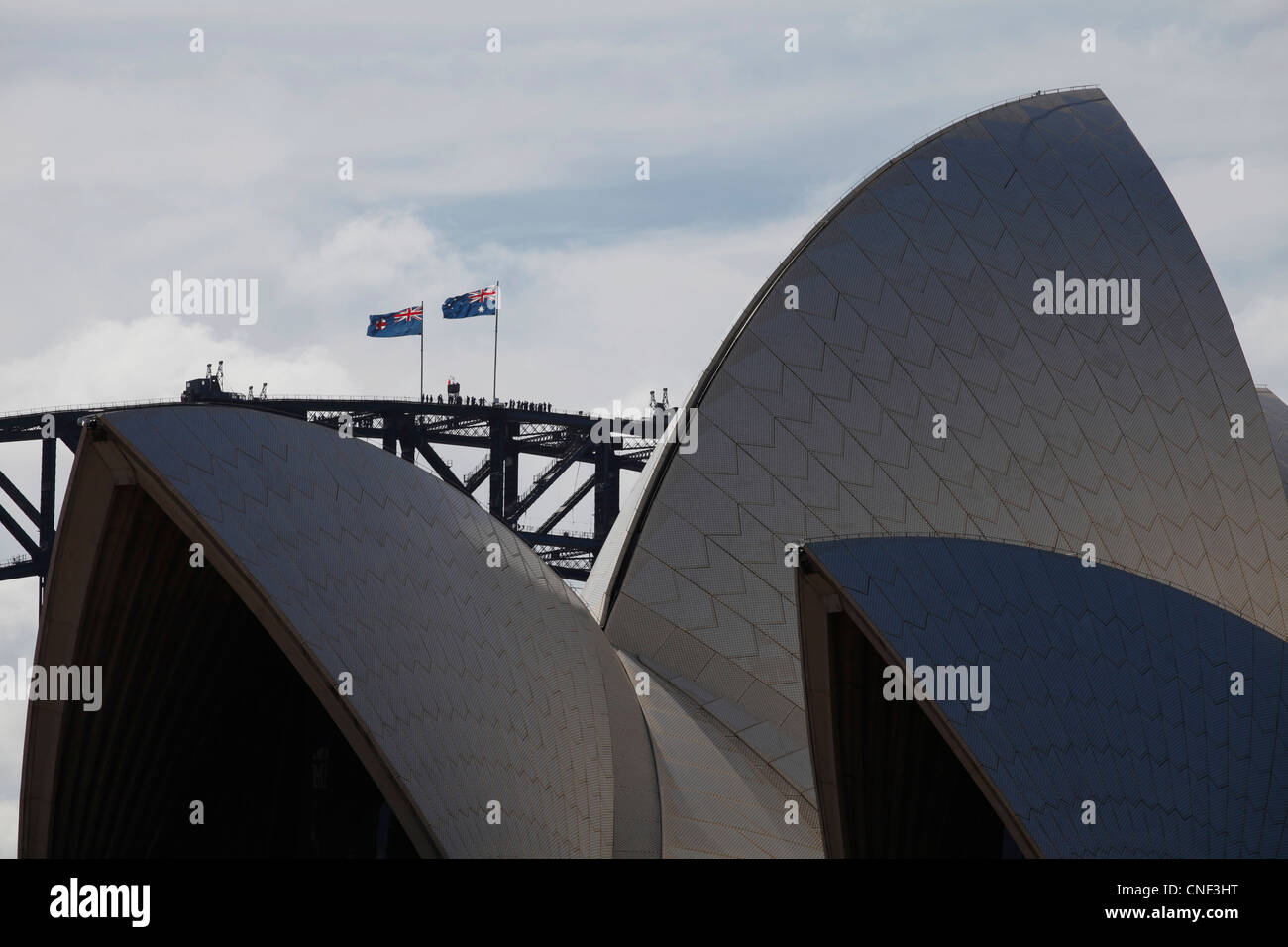 The Sydney Opera House and Harbour Bridge, Australia Stock Photo - Alamy