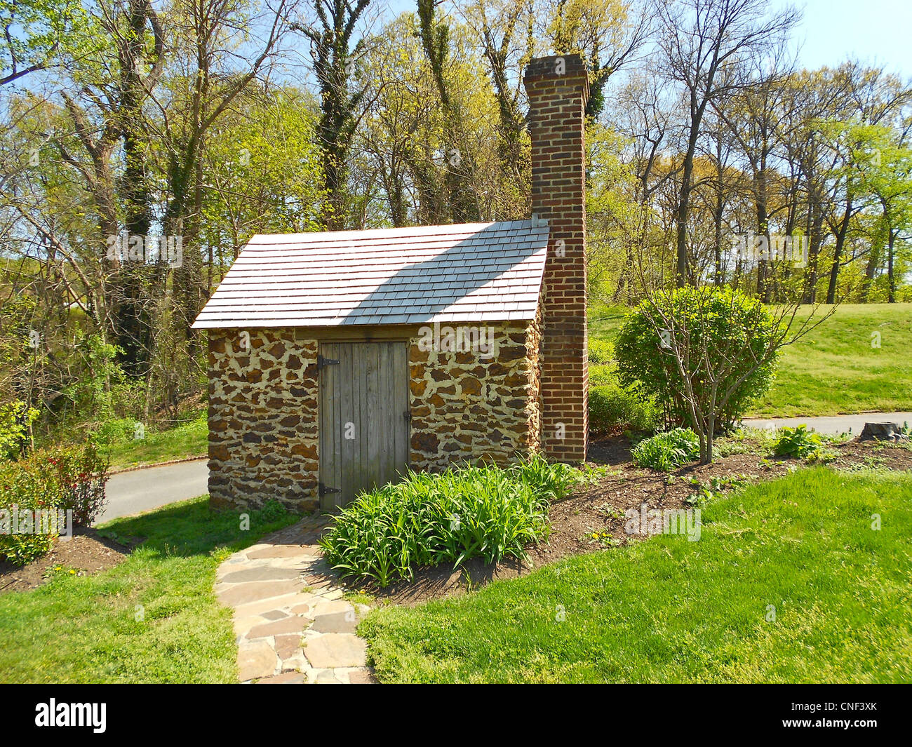 Reconstruction of the "Growlery" where Fredricl Douglass worked next to ...