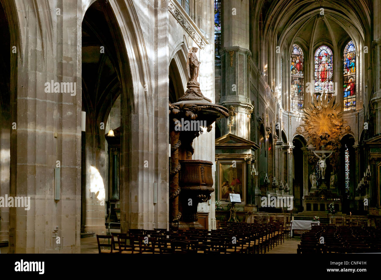 Saint Merri Church, Paris, France Stock Photo - Alamy