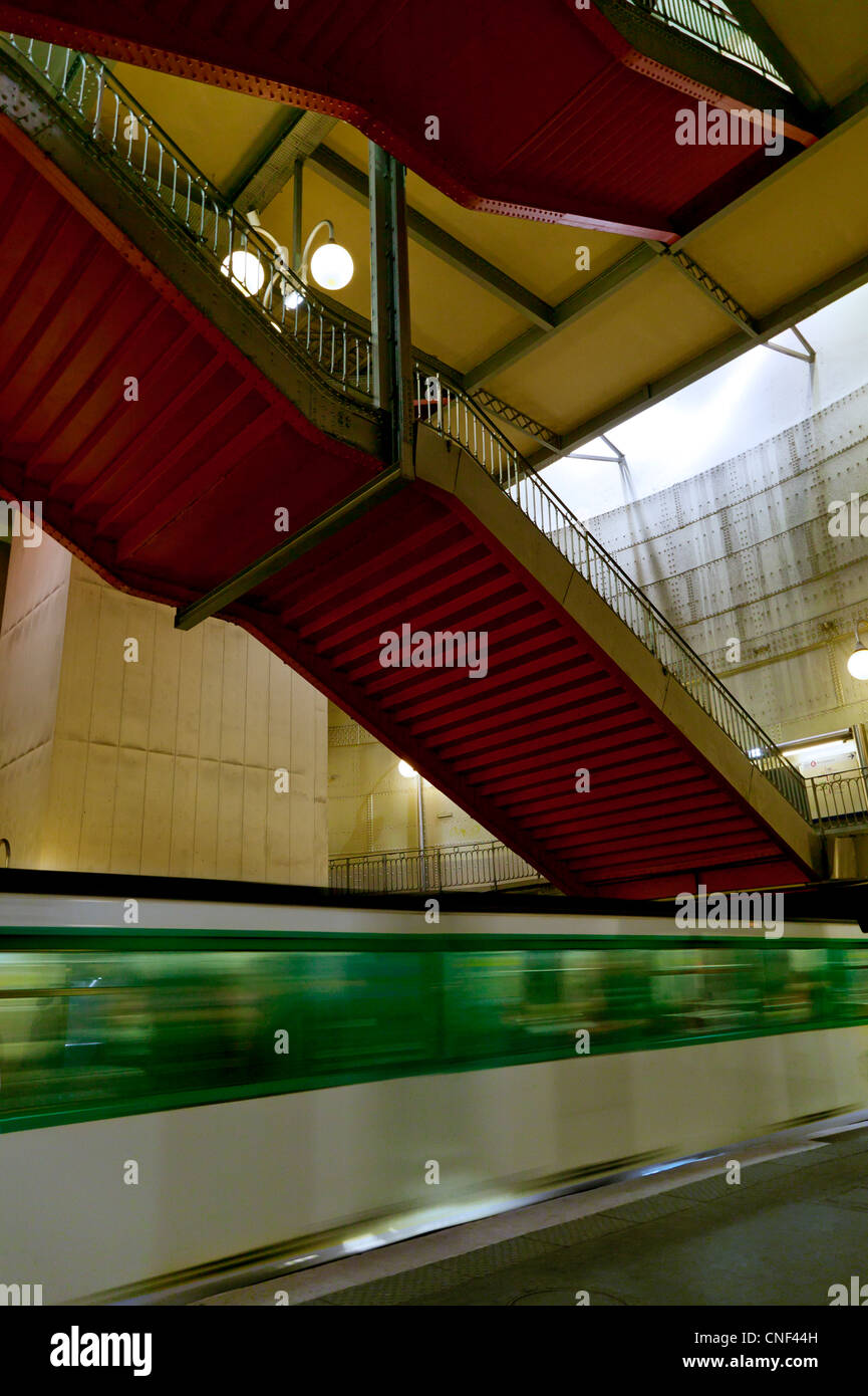 Cite Metro Station, Paris, France Stock Photo - Alamy