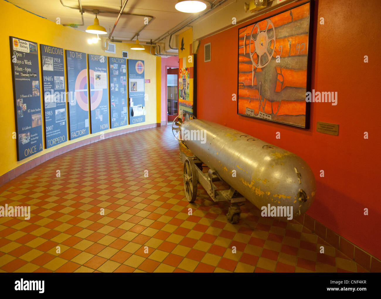 Torpedo art center hi-res stock photography and images - Alamy