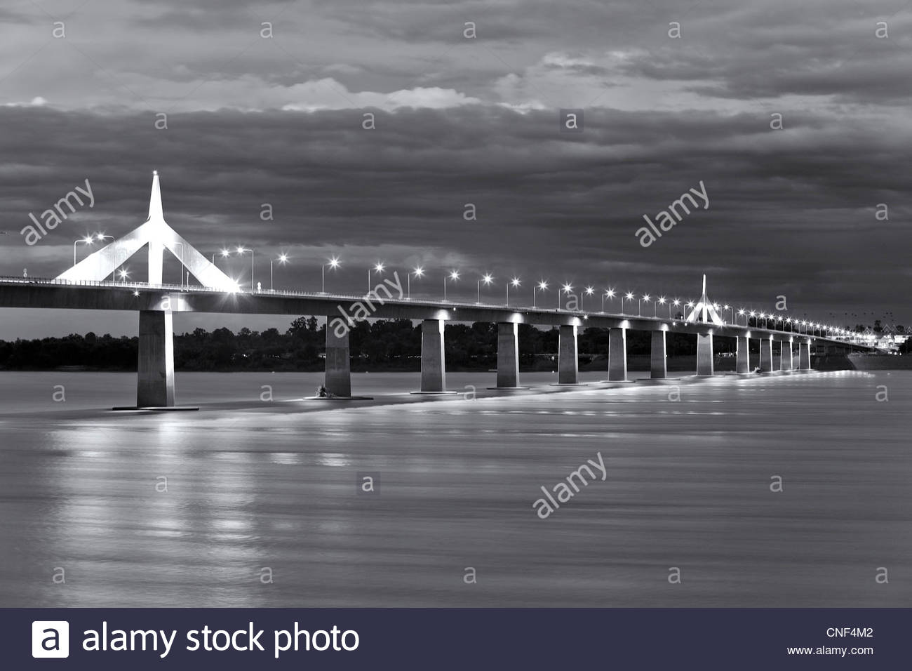 Friendship Bridge Laos Stock Photos & Friendship Bridge Laos Stock ...